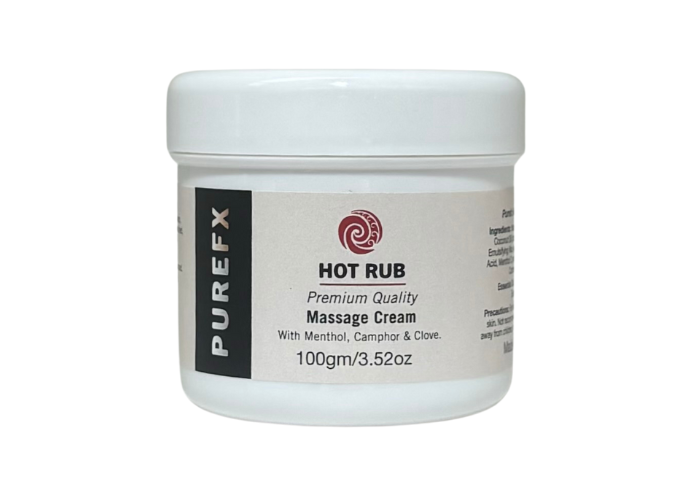Hot Rub Massage Cream. – PureFx