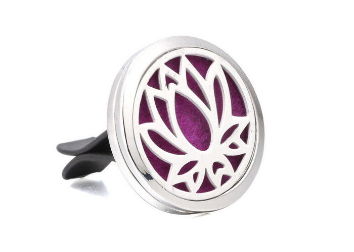 Car Aromatherapy Diffuser /Lotus Flower/ Vent Essential Oil Diffuser ...